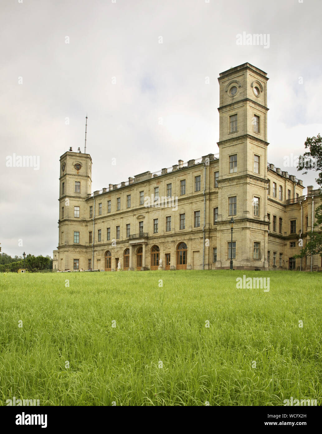 Great Gatchina Palace. Russia Stock Photo - Alamy