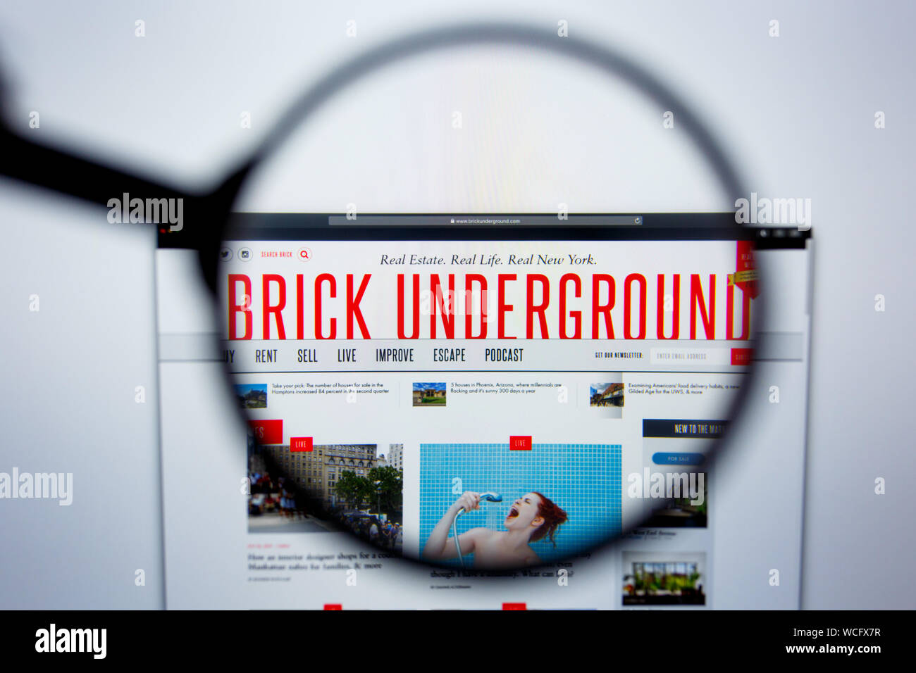 Los Angeles, California, USA - 29 Jule 2019: Illustrative Editorial of ...