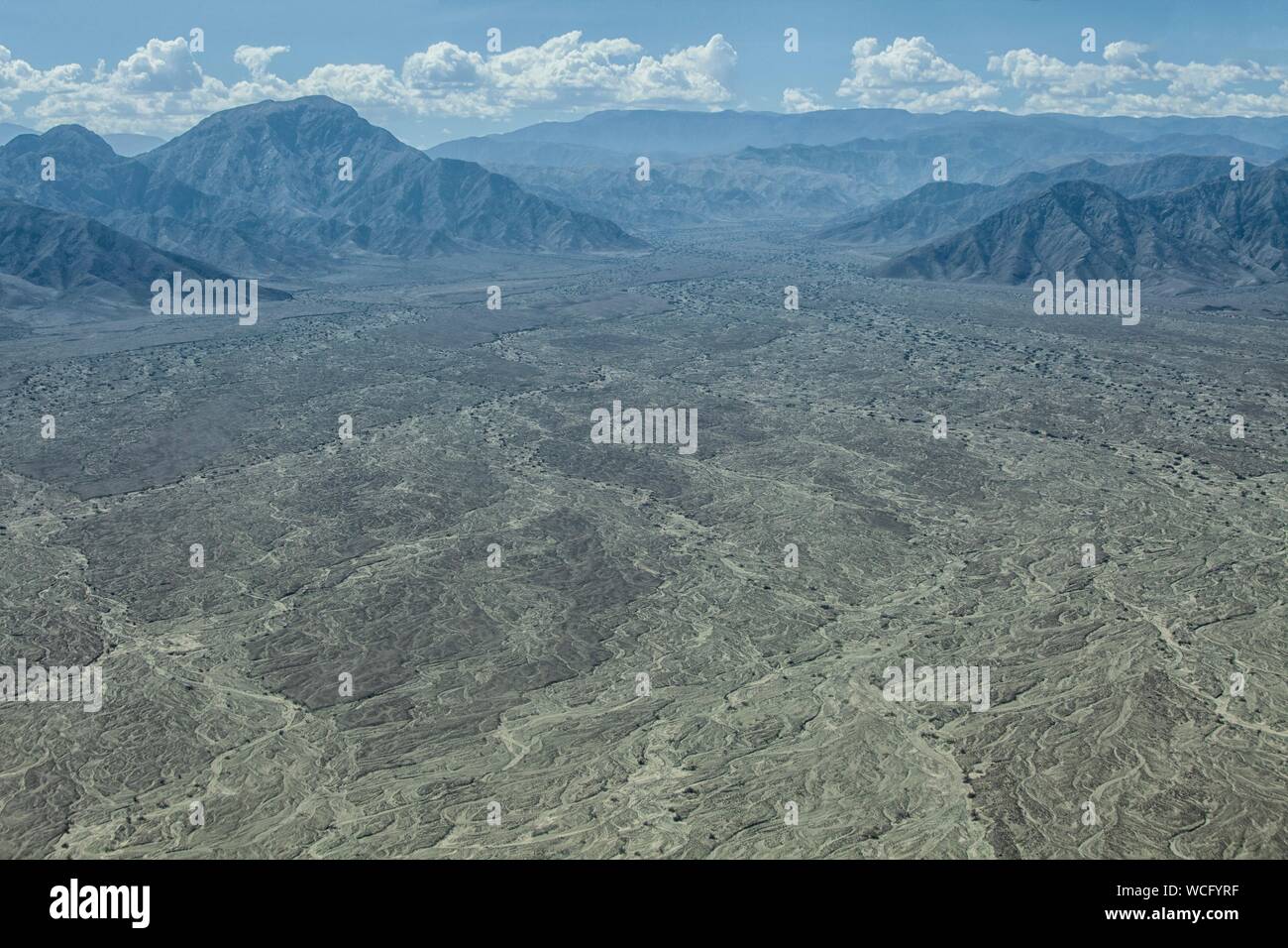 View of the Nazca valley in Peru Stock Photo - Alamy