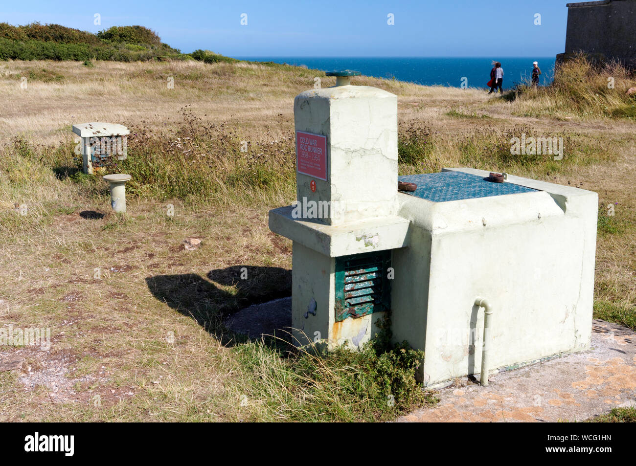 Royal Observer Corp underground bunker and lookout, Berry Head, Brixham ...
