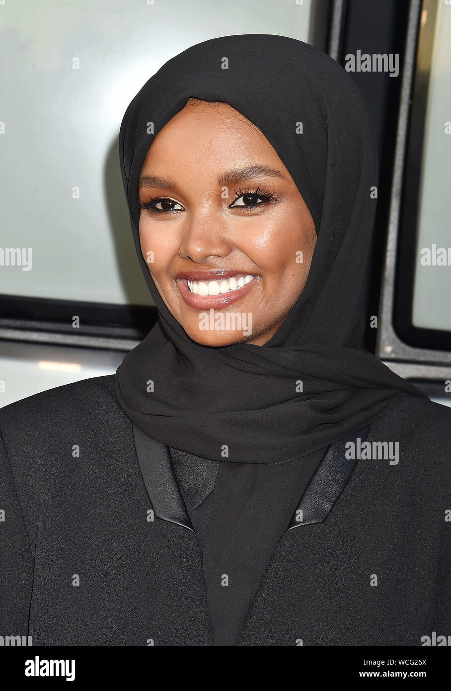 SANTA MONICA, CA - AUGUST 27: Halima Aden attends the Travis Scott ...