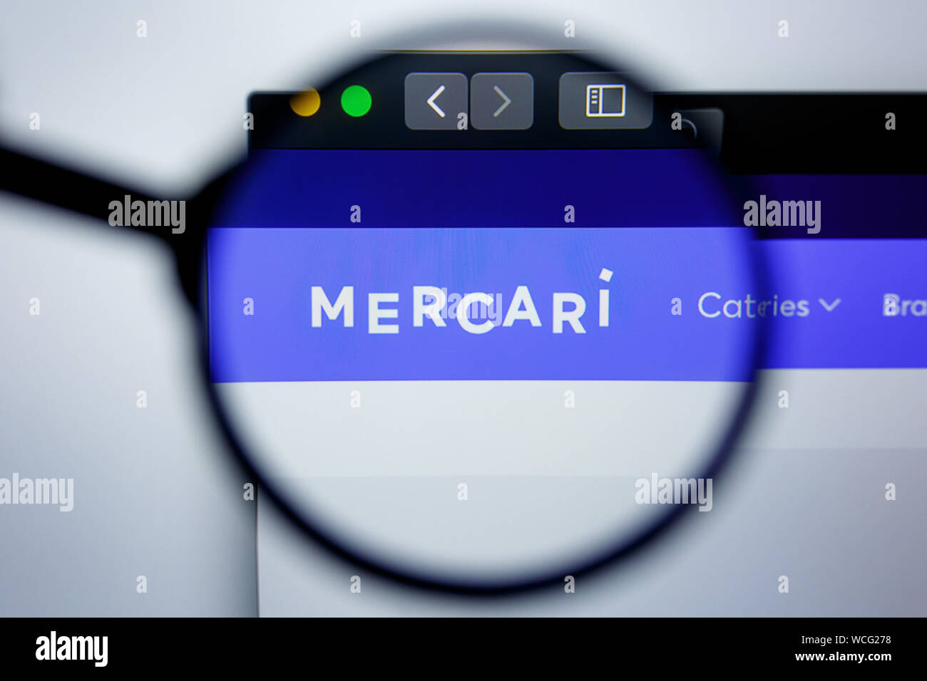 Mercari logo hi-res stock photography and images - Alamy