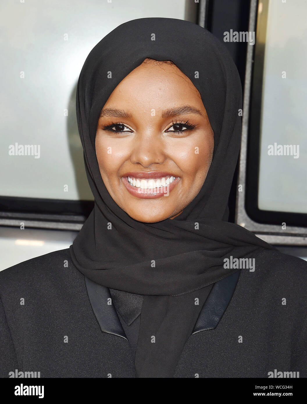 SANTA MONICA, CA - AUGUST 27: Halima Aden attends the Travis Scott ...
