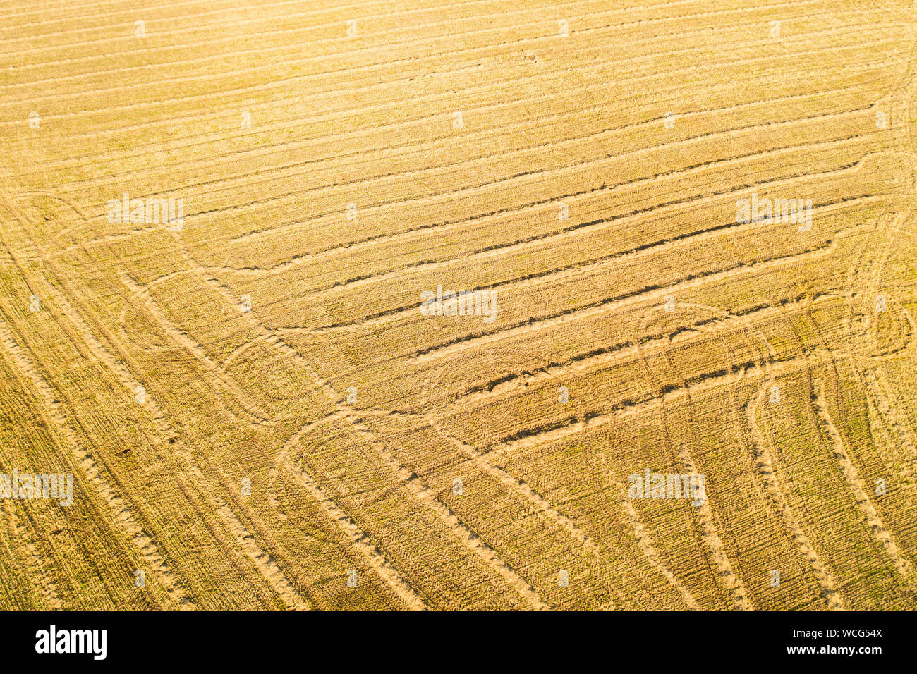 Aerial view of agricultural fields Stock Photo - Alamy