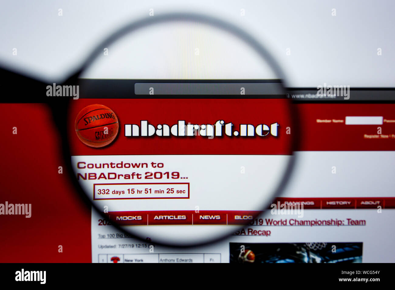 Los Angeles, California, USA - 29 Jule 2019: Illustrative Editorial of ...