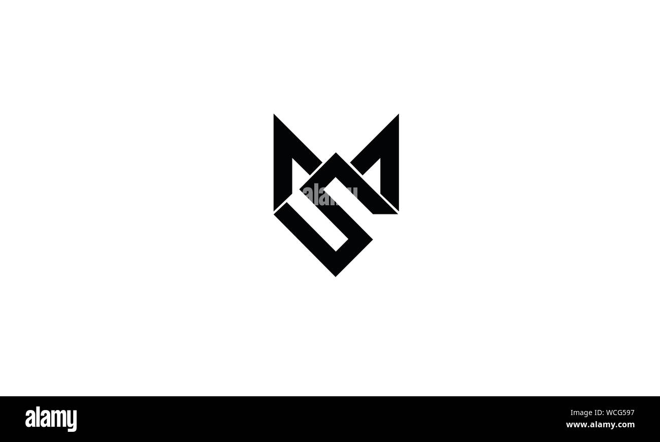 Monogram Logo High Resolution Stock Photography and Images - Alamy