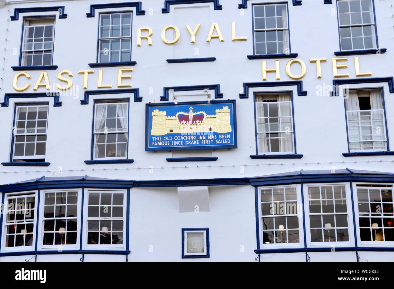 Royal castle hotel dartmouth hi-res stock photography and images - Alamy