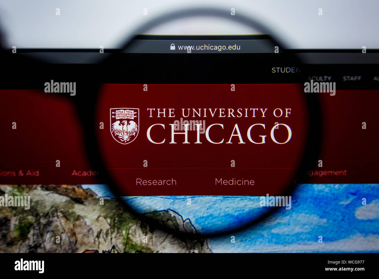 Chicago logo hi-res stock photography and images - Alamy