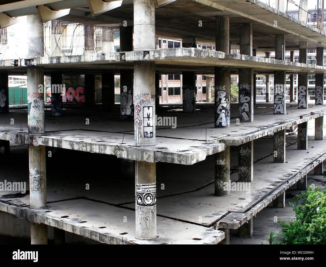 View Of Incomplete Building Stock Photo - Alamy