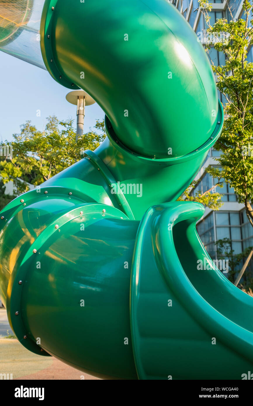 Empty preschool playground hi-res stock photography and images - Alamy