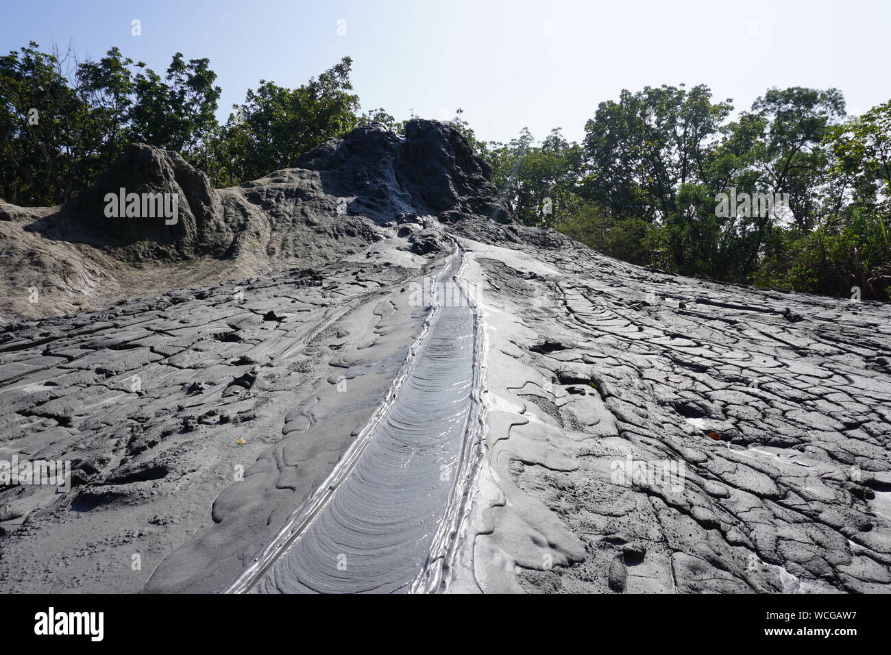 Mud volcanoes hi-res stock photography and images - Alamy