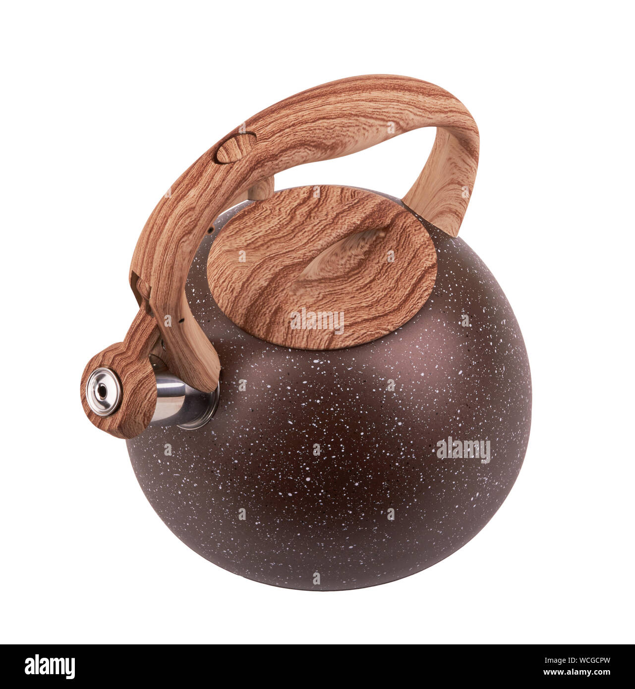 Kettle isolated on a white background Stock Photo - Alamy