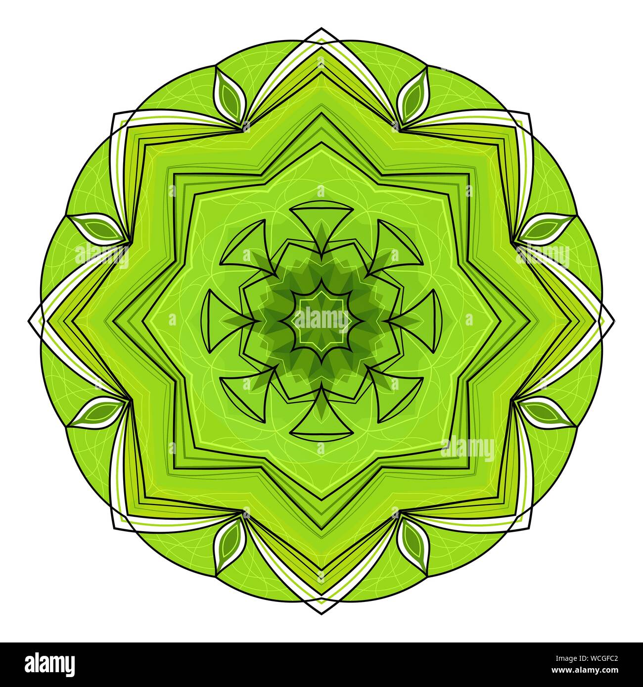 Eight Pointed Star Pattern Stock Vector Images - Alamy