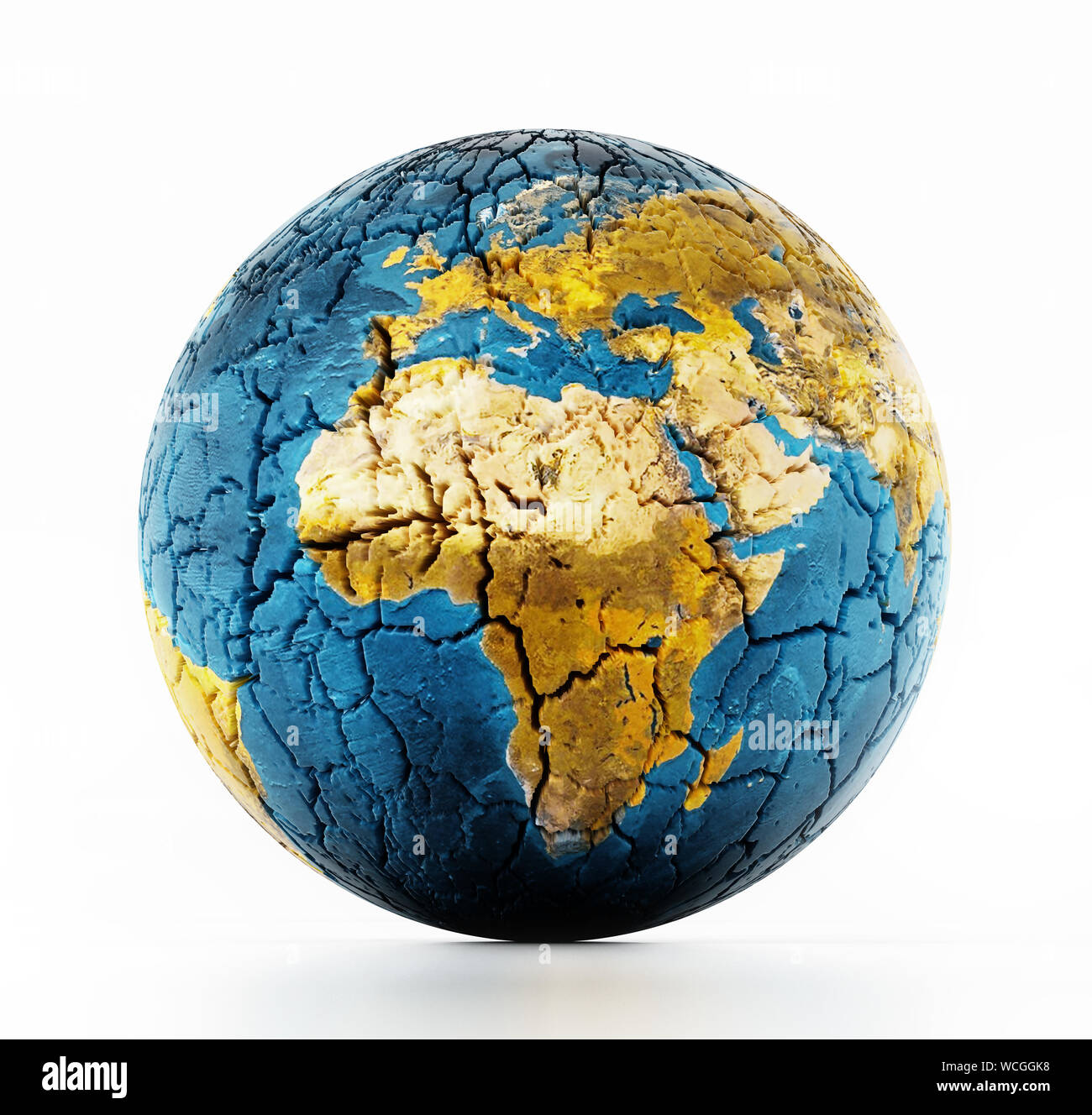 Cracked Planet Earth