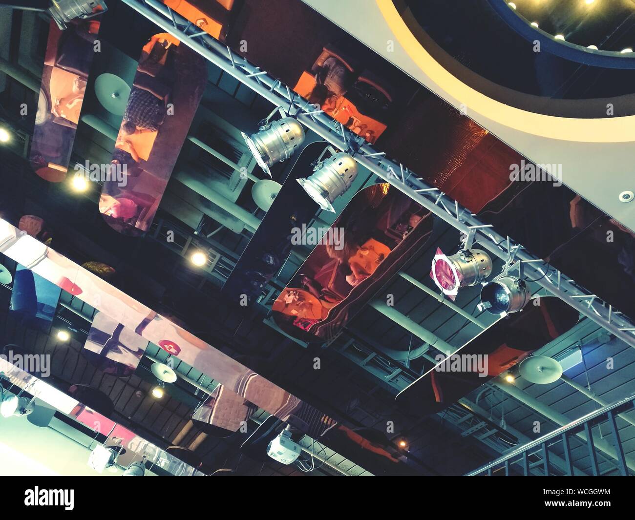 Ceiling spotlights hi-res stock photography and images - Alamy