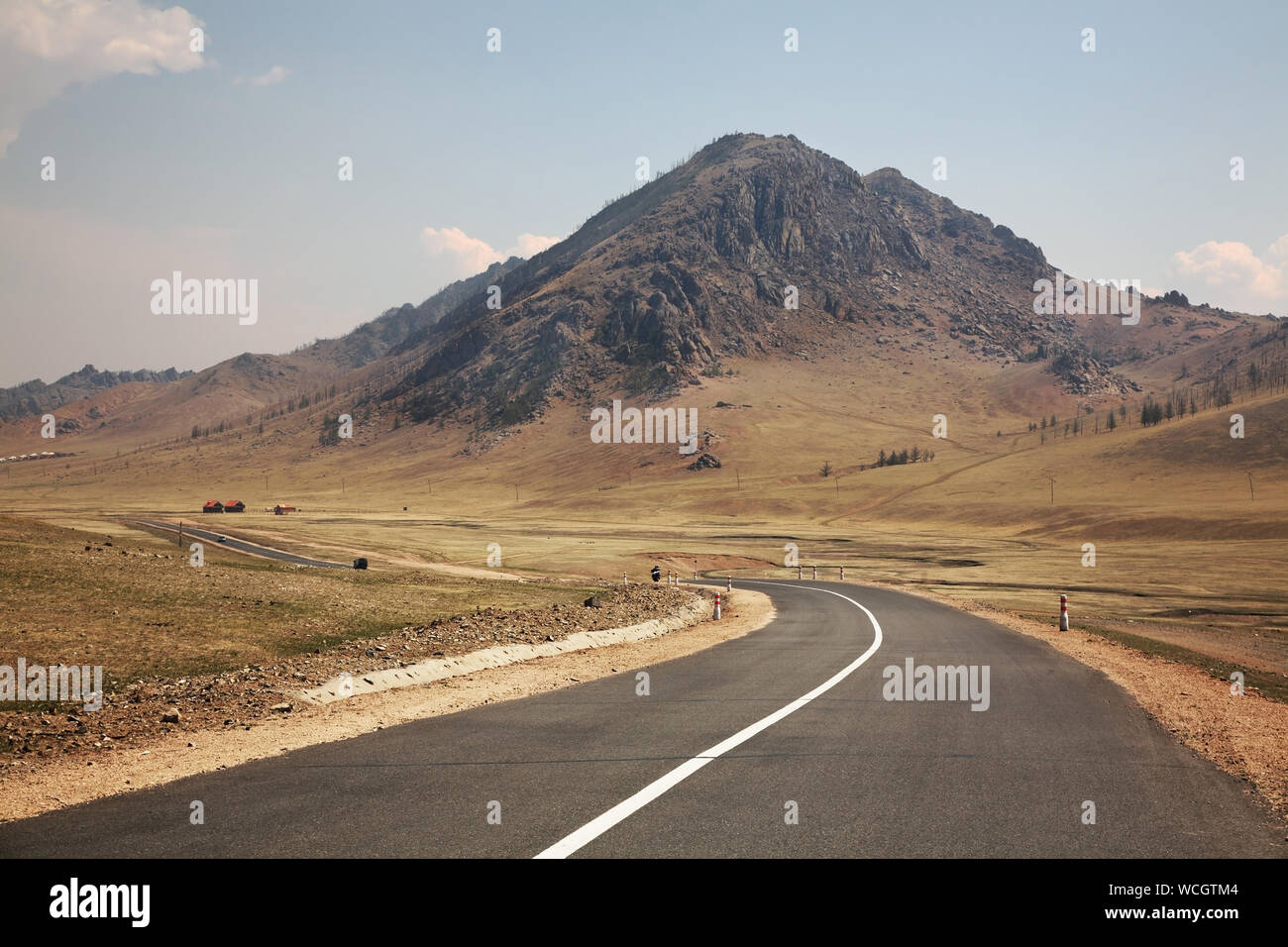 Mongolian highway hi-res stock photography and images - Alamy