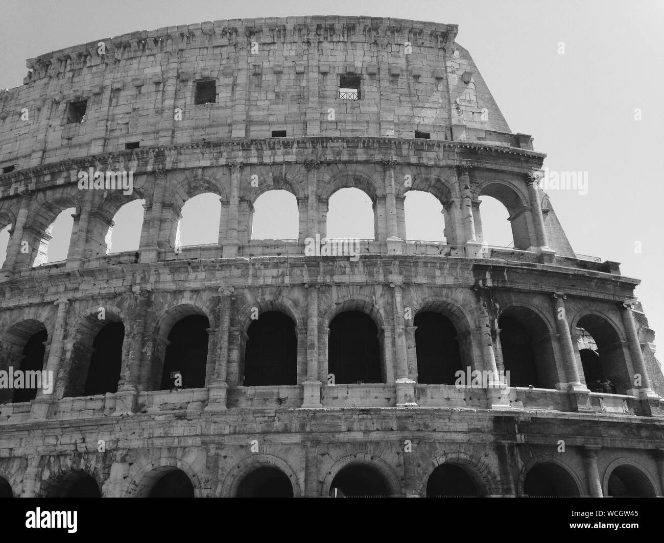 Colosseum by day Black and White Stock Photos & Images - Alamy