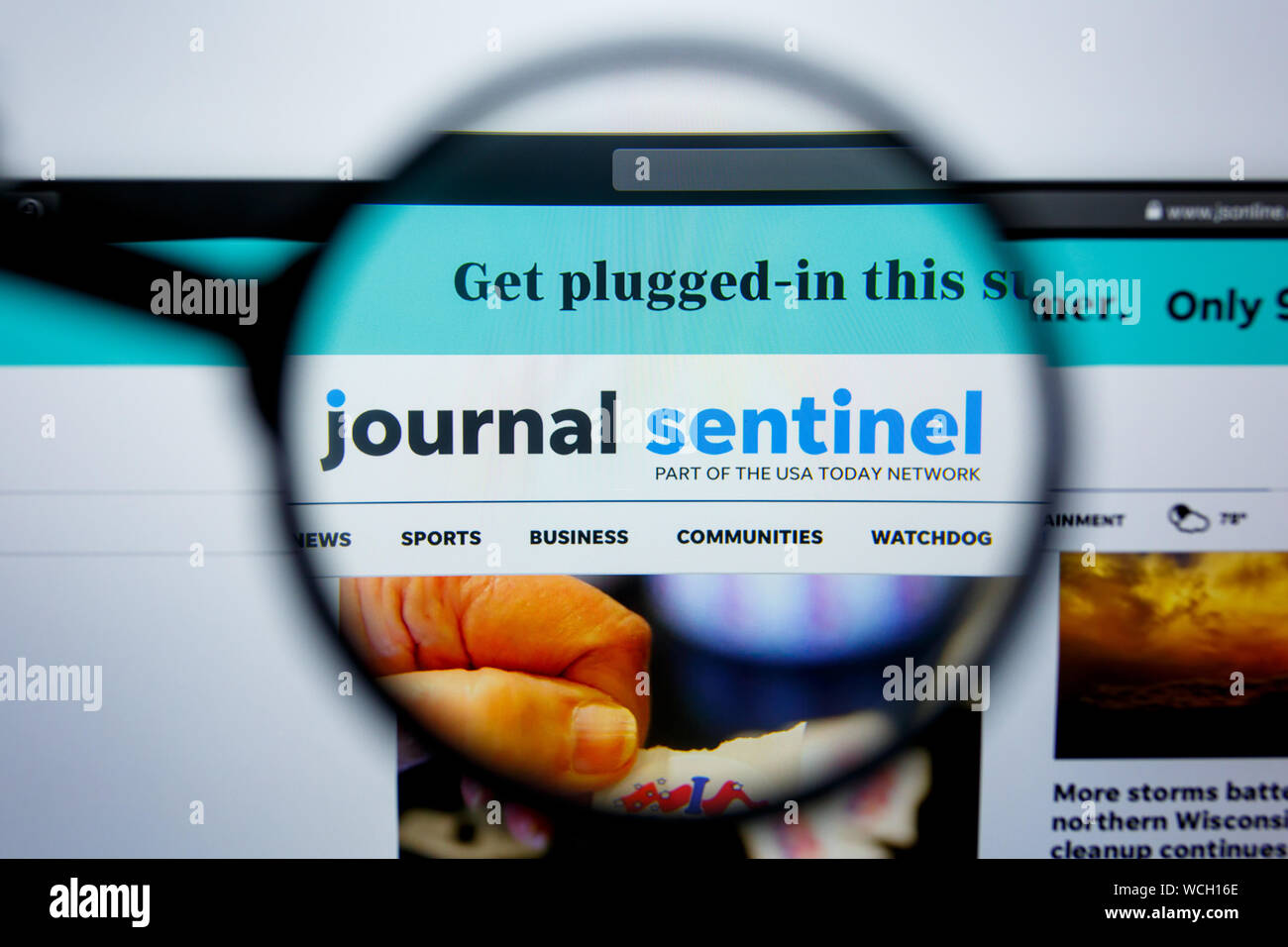 Los Angeles, California, USA - 29 Jule 2019: Illustrative Editorial of ...