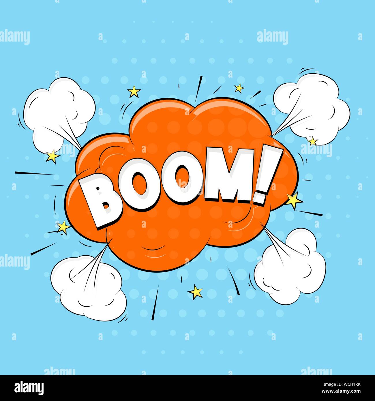 Boom text pop art Stock Vector Images - Alamy