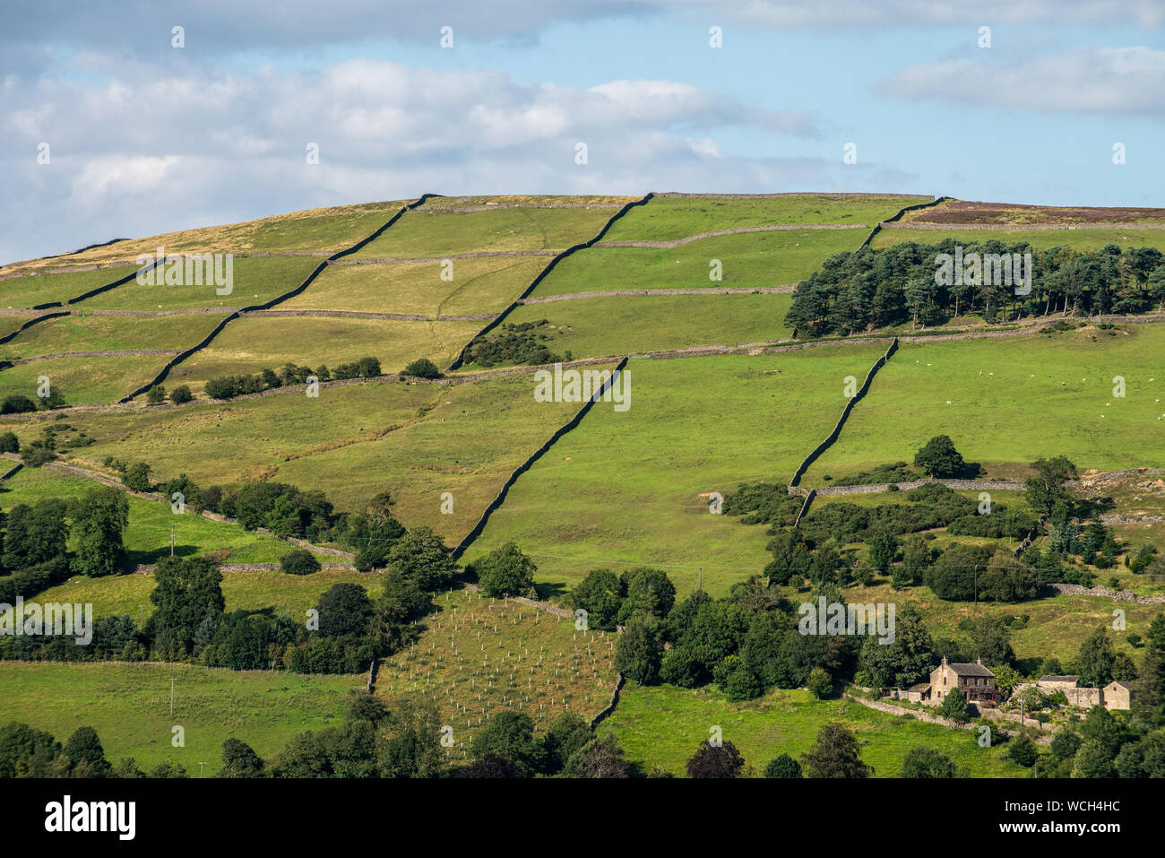 Hill with walls hi-res stock photography and images - Alamy