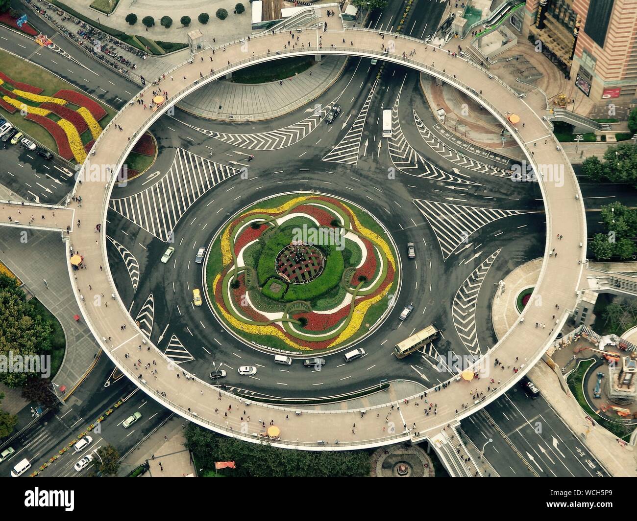 Aerial view circle hi-res stock photography and images - Alamy