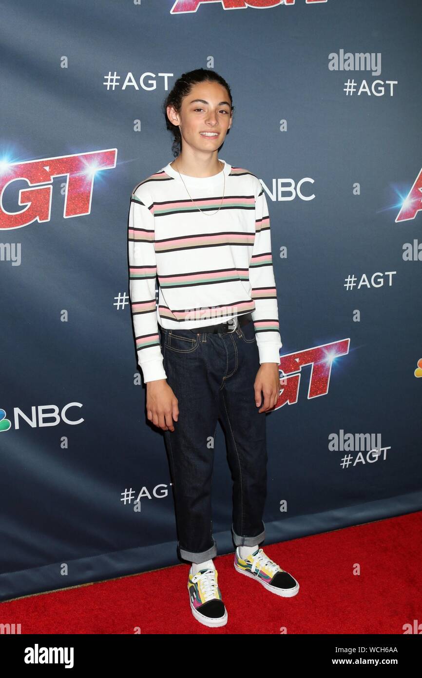 Los Angeles, CA. 27th Aug, 2019. Benicio Bryant at arrivals for AMERICA ...