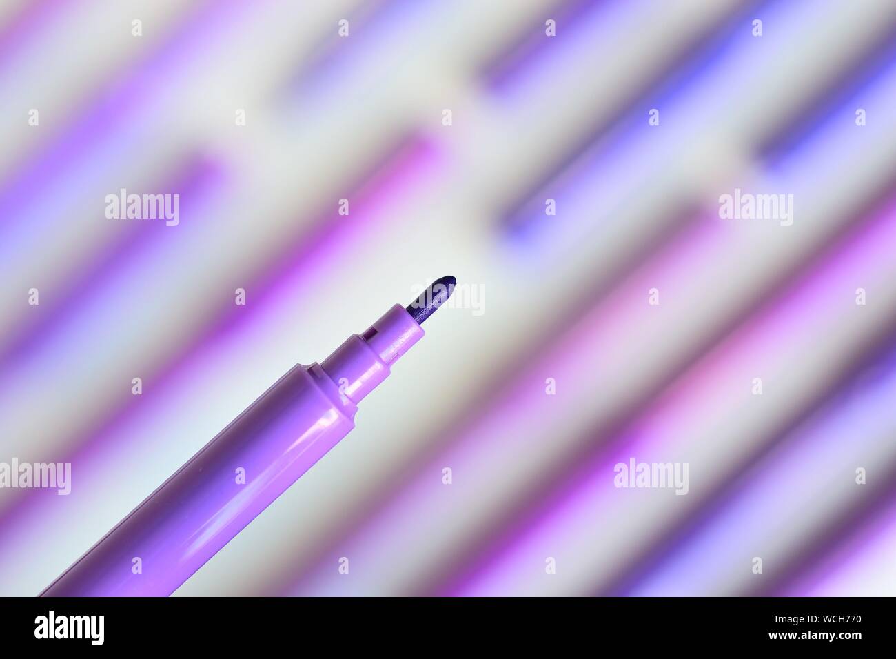 Purple pen hi-res stock photography and images - Alamy