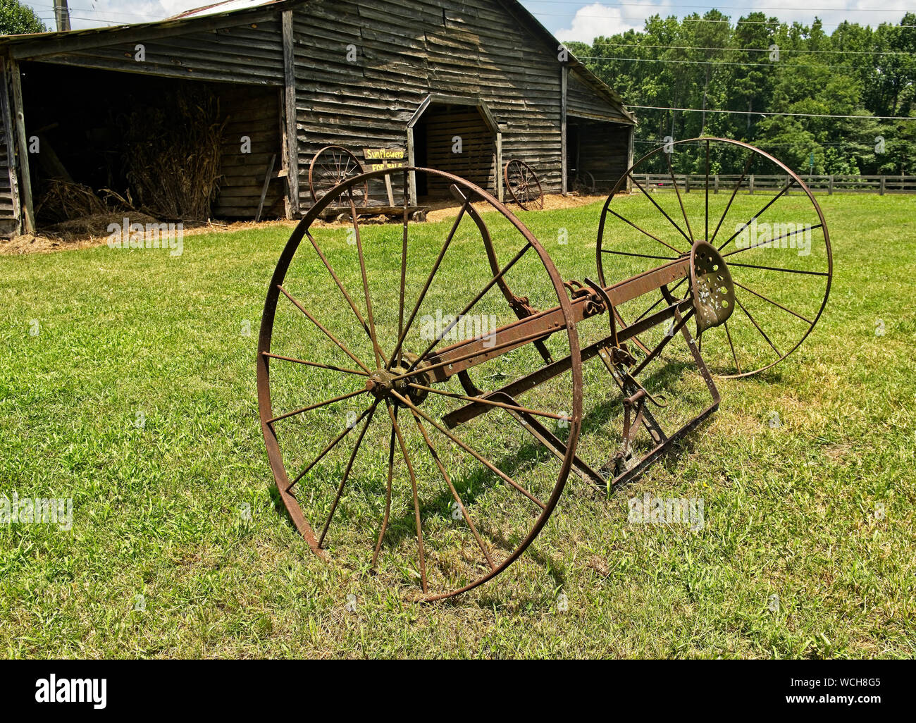 Antique plow hi-res stock photography and images - Alamy