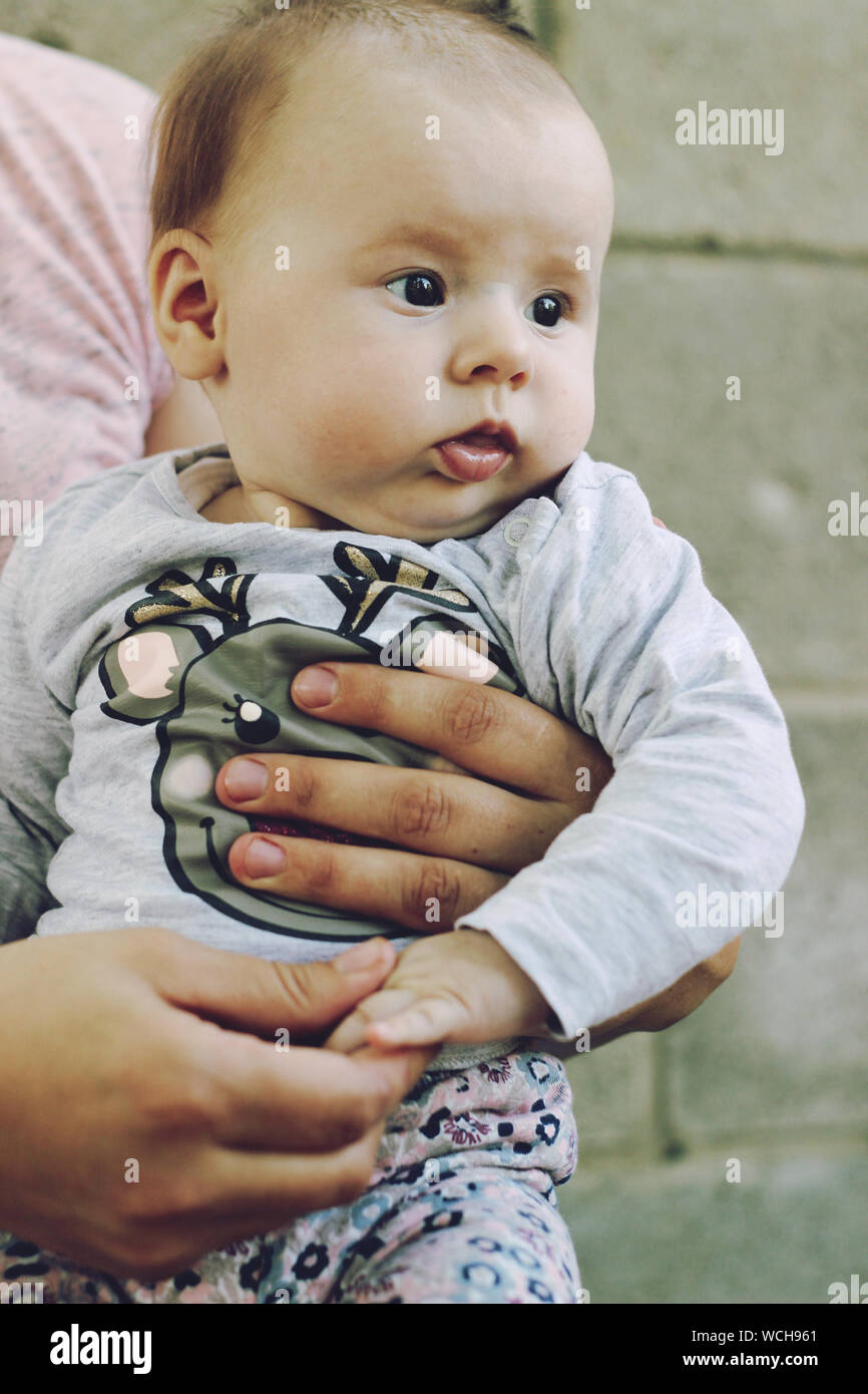Cute baby hands hi-res stock photography and images - Alamy