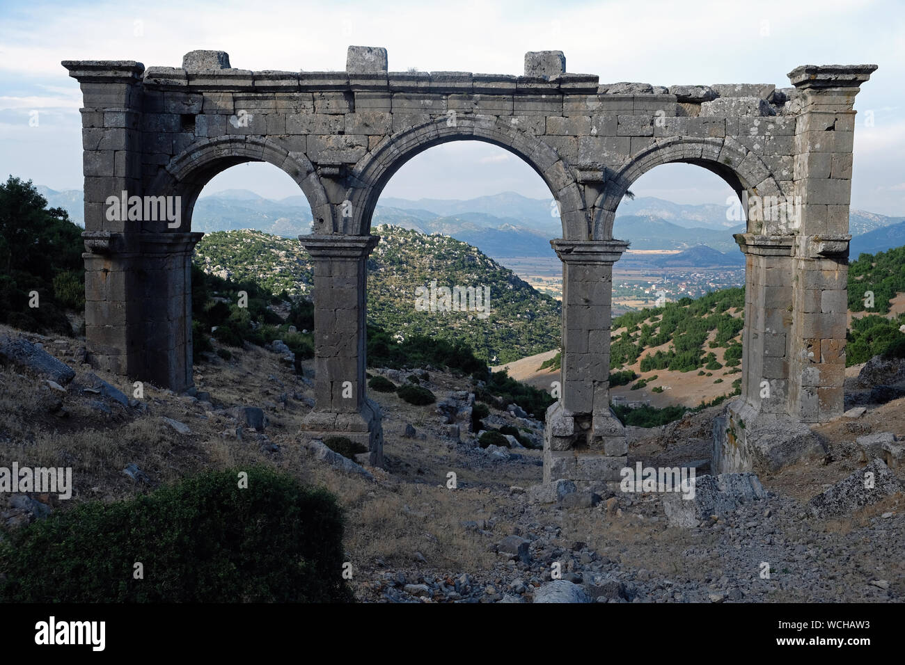 There is a historic city perched high up on the Taurus Mountains in ...