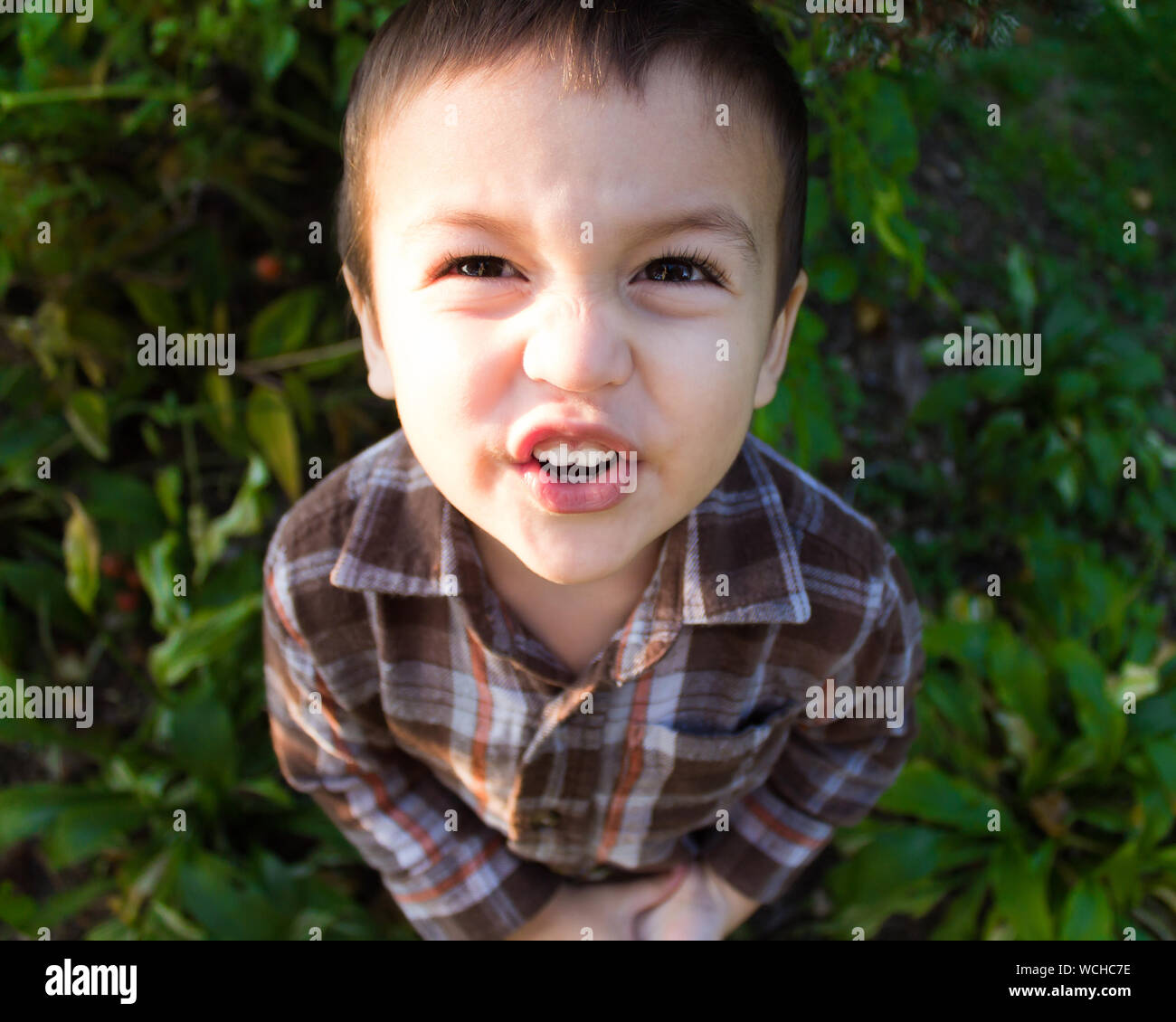 Making faces making a face hi-res stock photography and images - Alamy