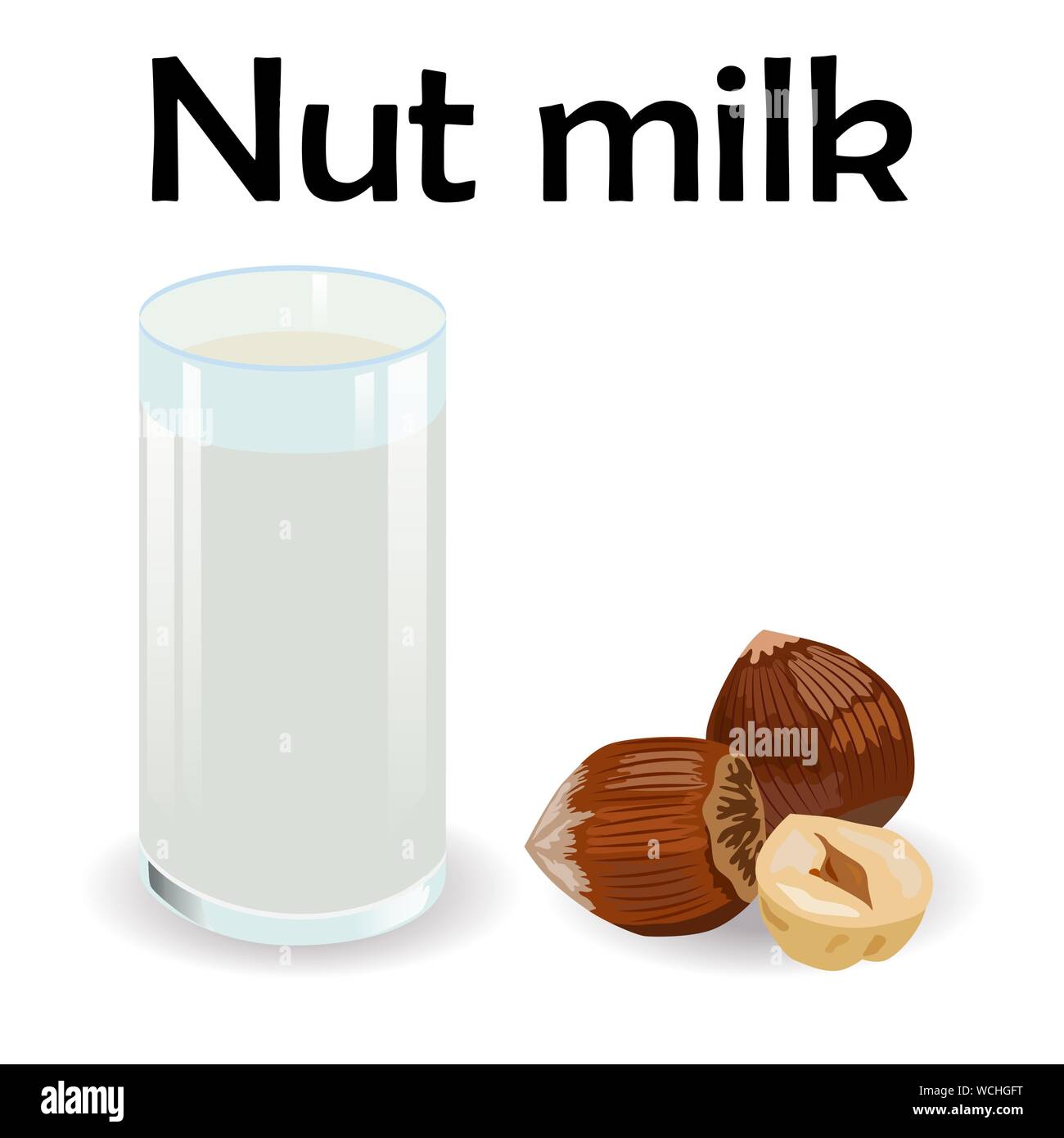 Pour nuts Stock Vector Images - Alamy