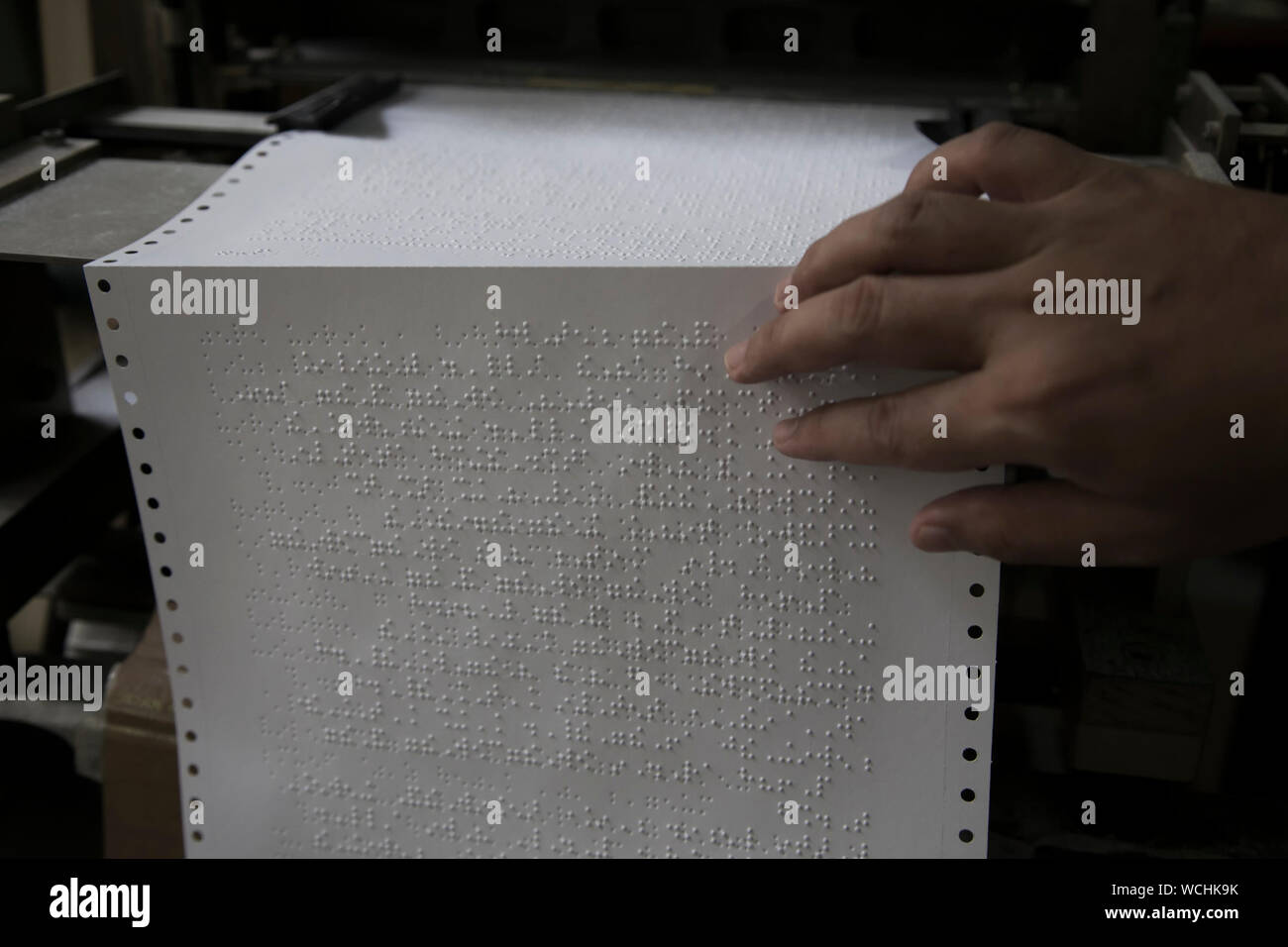 Braille for the visually impaired hi-res stock photography and images ...