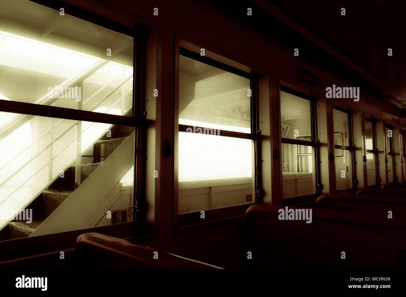 Seen through the glass windows hi-res stock photography and images - Alamy