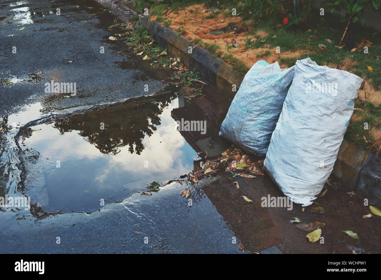 Garbage sacks hi-res stock photography and images - Alamy