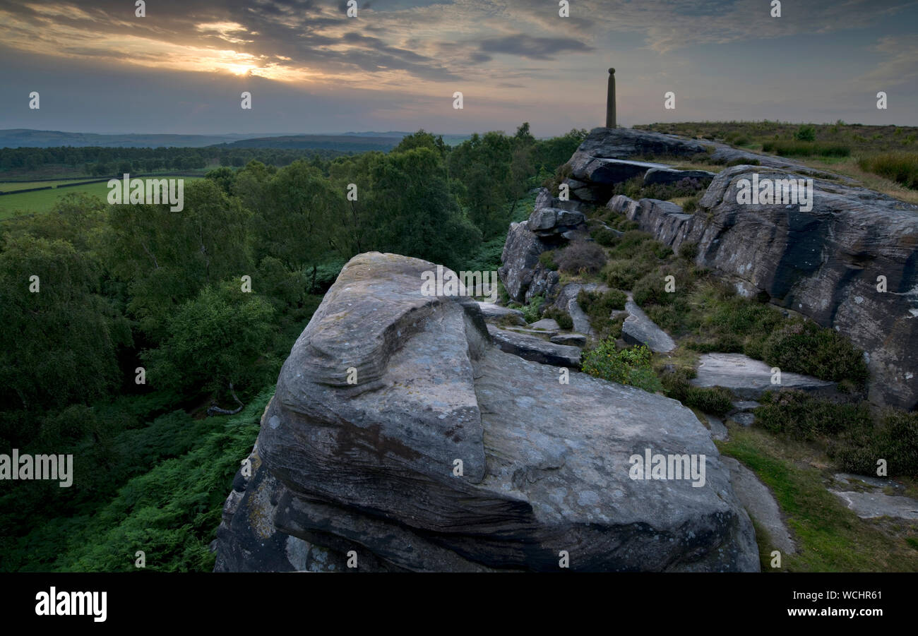 Nelson's Monument, Birchen Edge, the Peak District, England (6 Stock ...