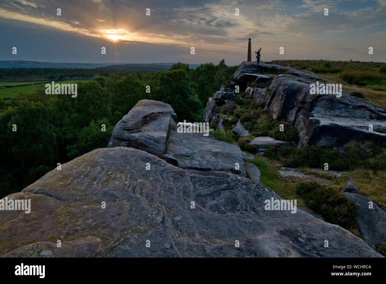 Nelson's Monument, Birchen Edge, the Peak District, England (7 Stock ...