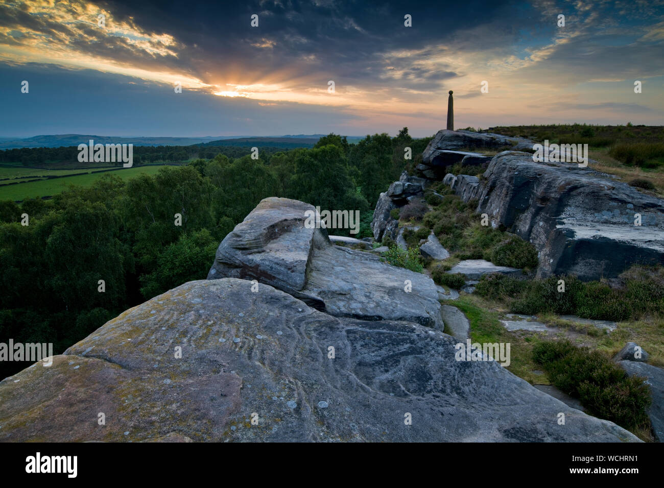 Nelson's Monument, Birchen Edge, the Peak District, England (8 Stock ...