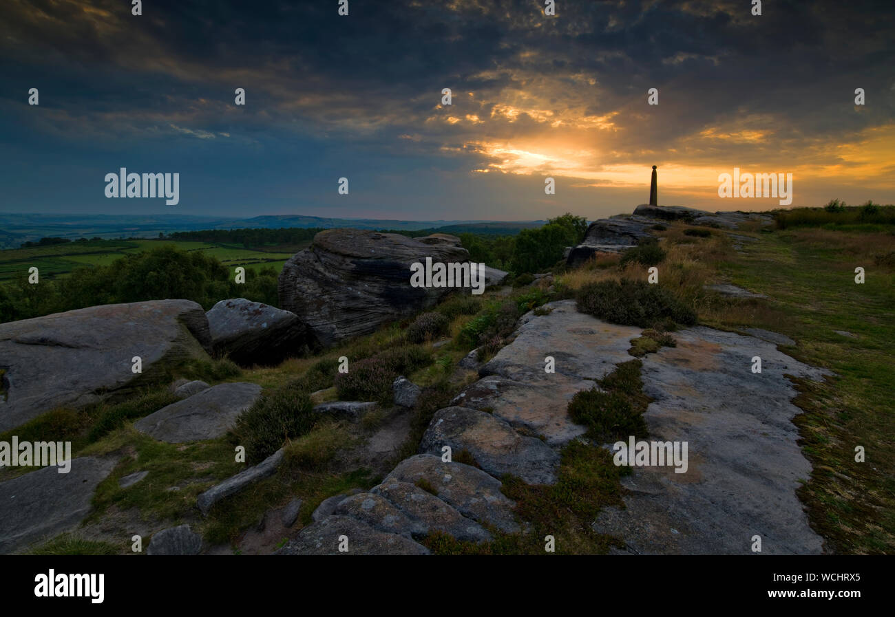 Nelson's Monument, Birchen Edge, the Peak District, England (9 Stock ...