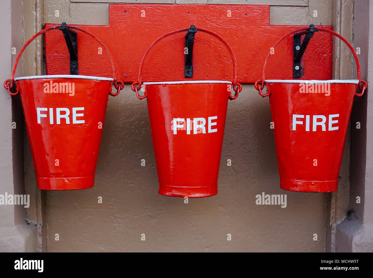 Buckets hanging hi-res stock photography and images - Alamy