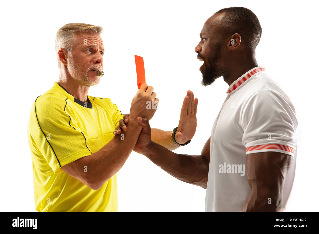 Angry adult african american Cut Out Stock Images & Pictures - Alamy