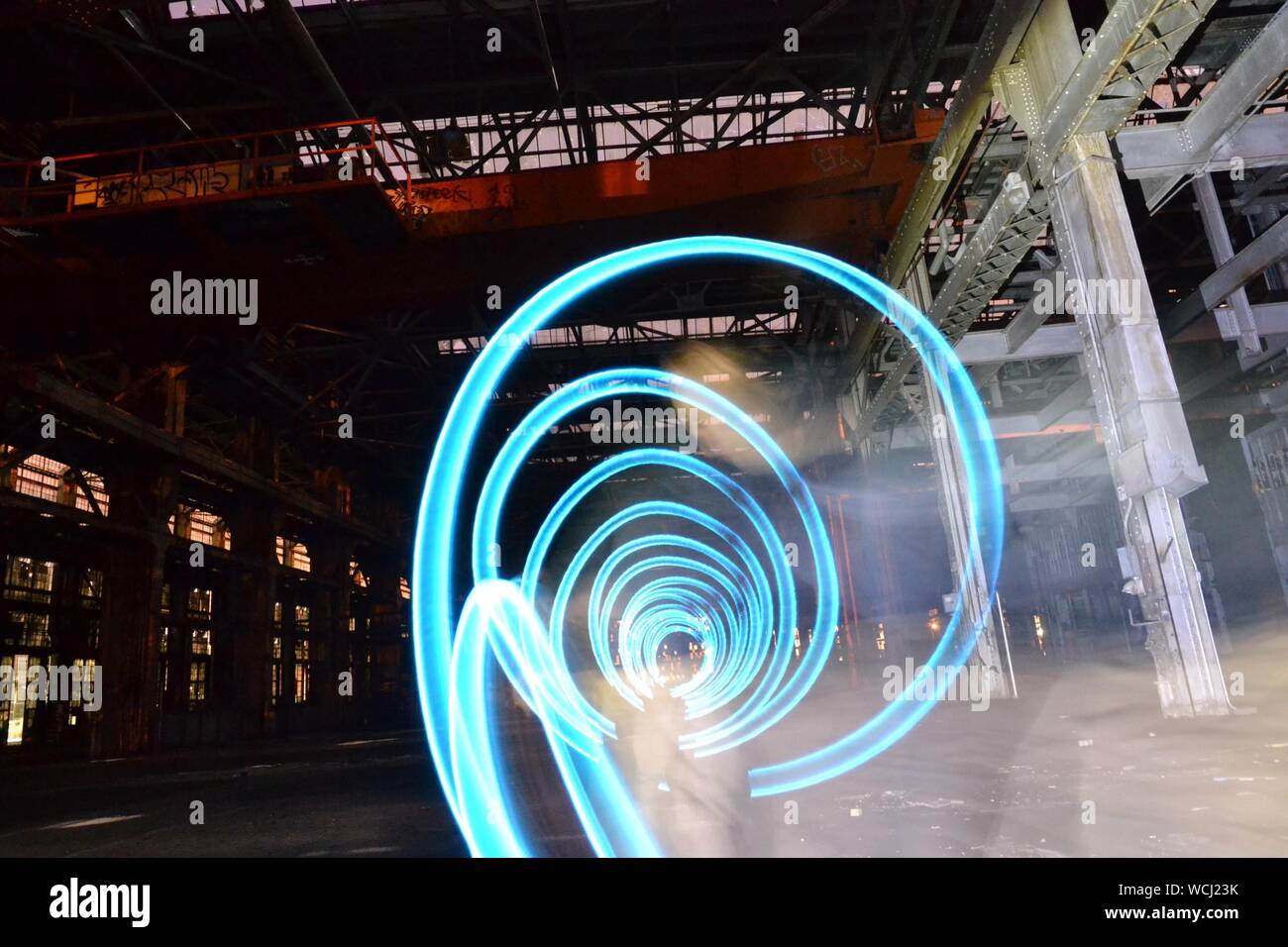 Blue light rail hi-res stock photography and images - Alamy