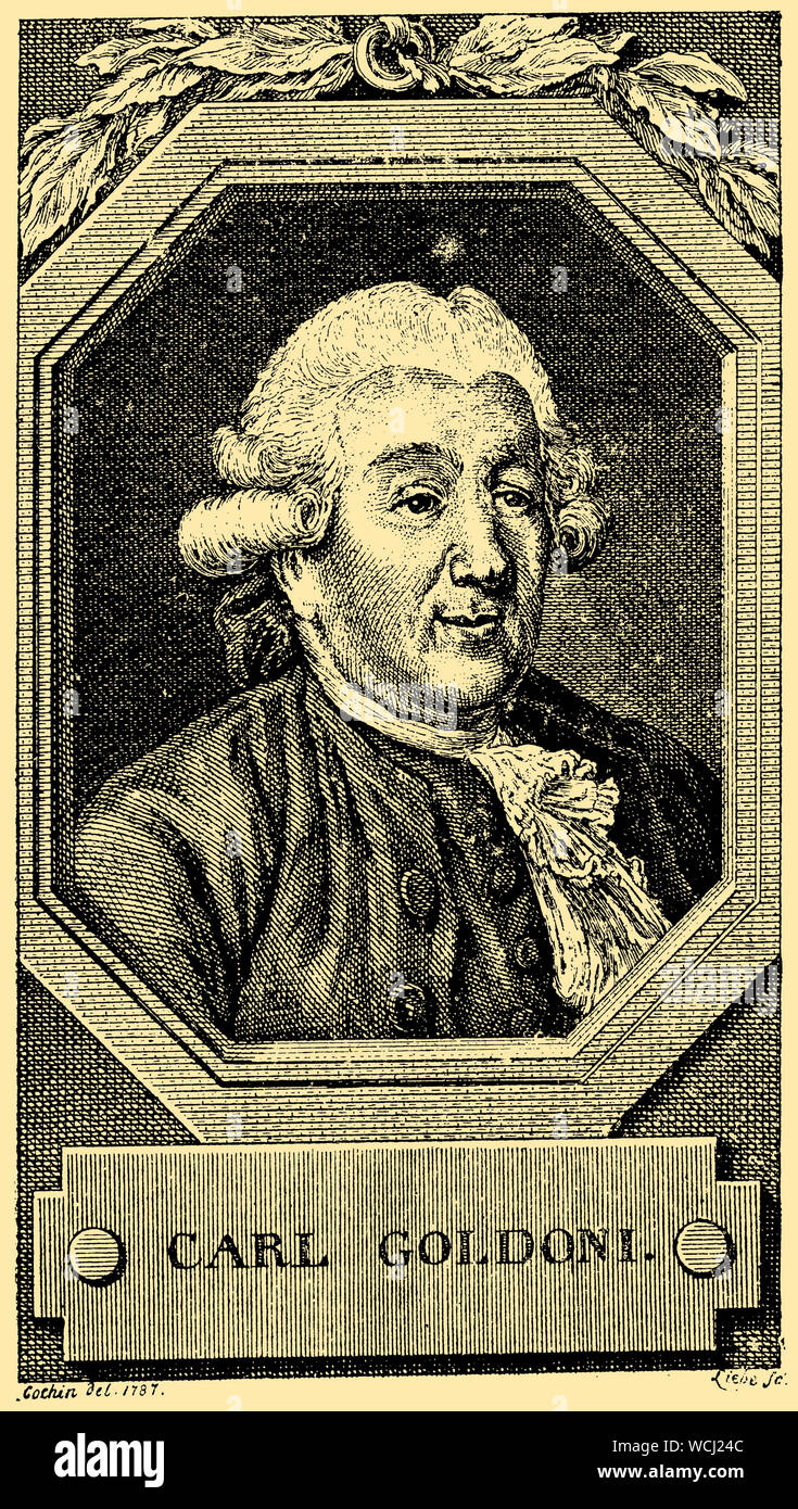 Goldoni portrait hi-res stock photography and images - Alamy