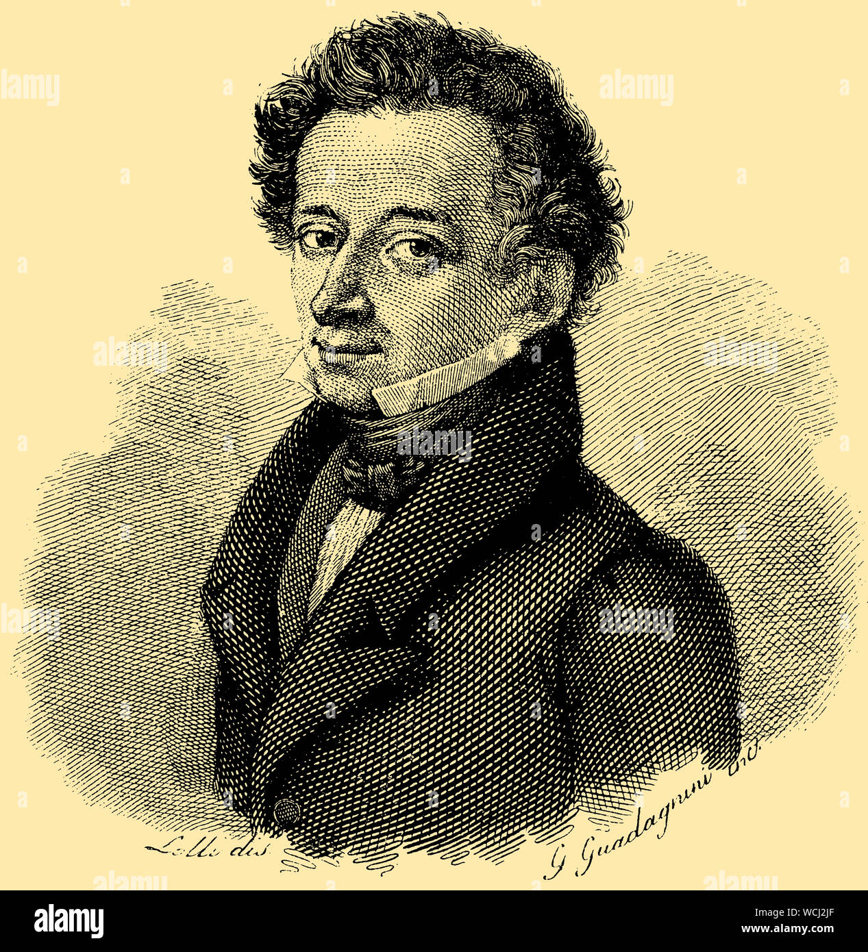 Giacomo leopardi portrait hi-res stock photography and images - Alamy
