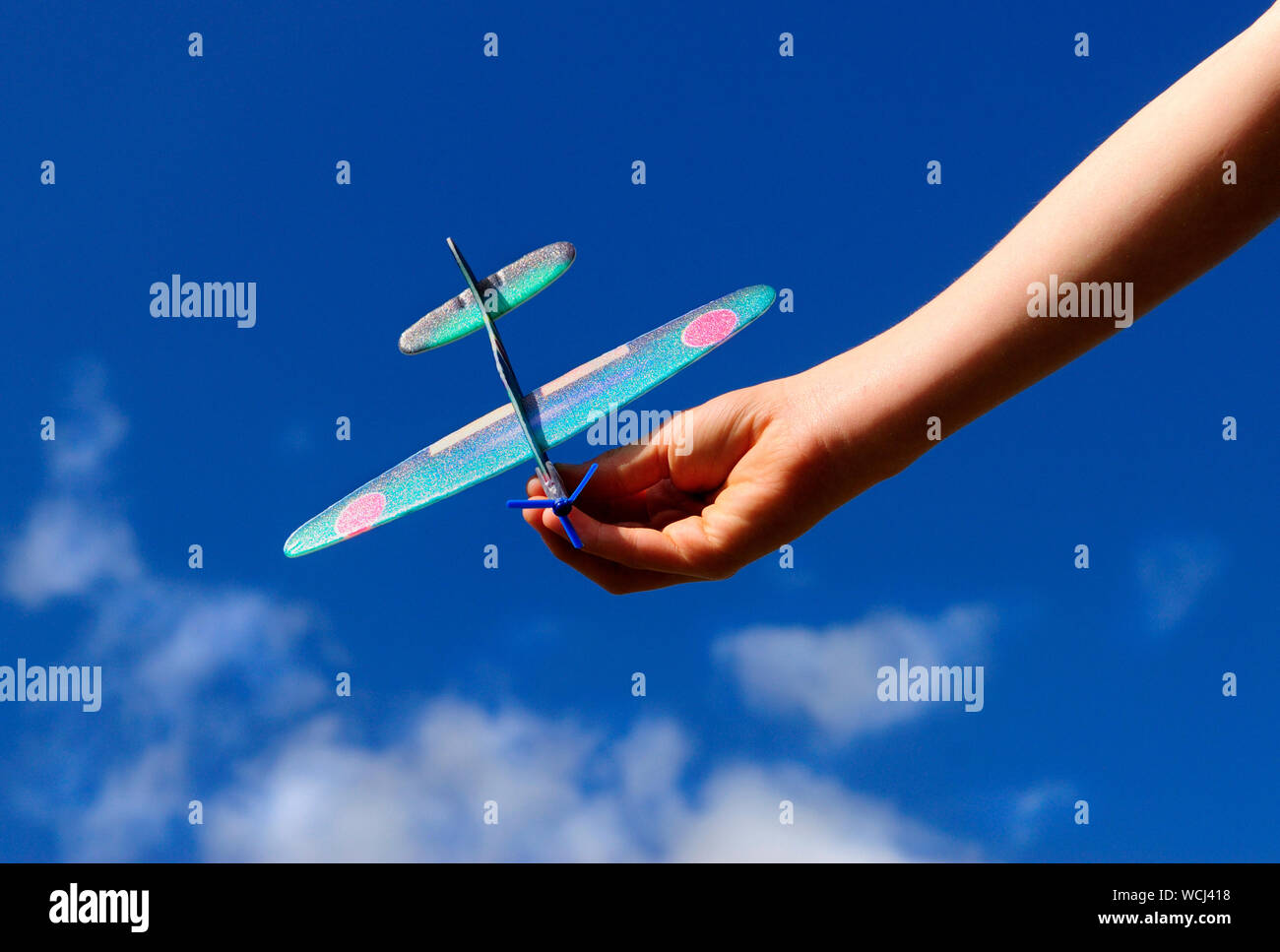 Child Model Airplane High Resolution Stock Photography and Images - Alamy