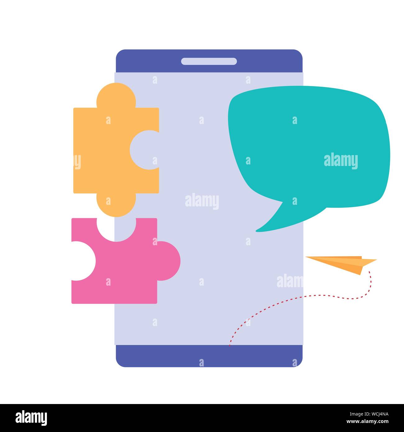 Isolated smartphone vector design Stock Vector Image & Art - Alamy