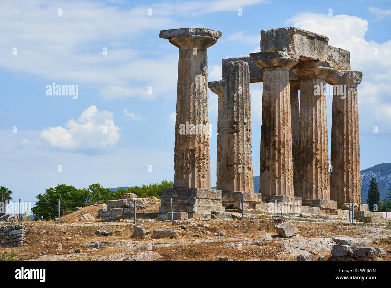 Ancient Greek Temple Of Apollo