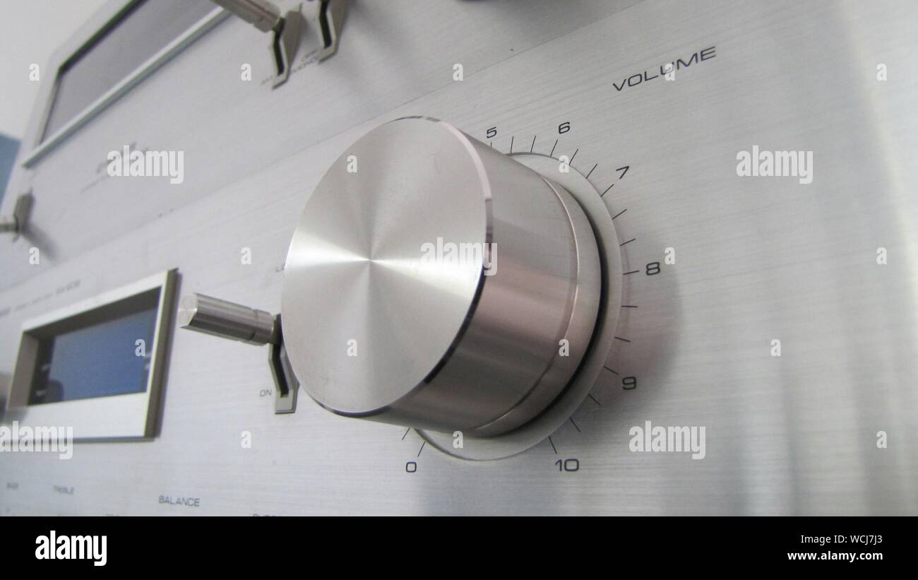 Volume knob hi-res stock photography and images - Alamy