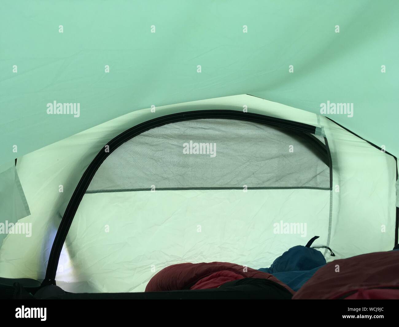 Interior camping tent hi-res stock photography and images - Alamy