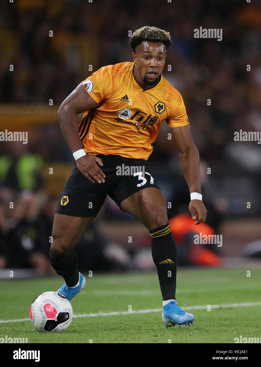 Wolverhampton Wanderers's Adama Traore during the Premier League match ...